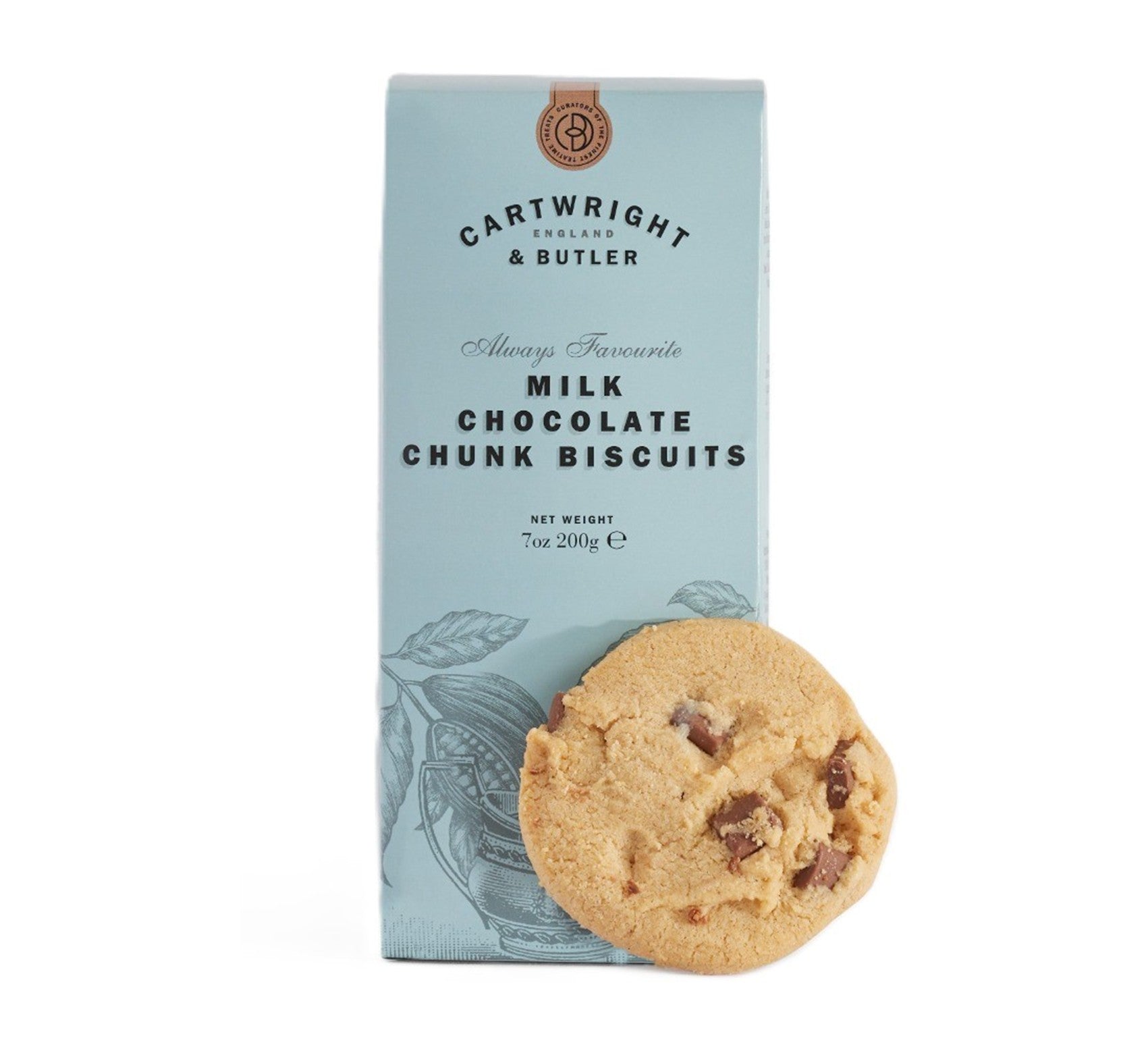 Cartwright & Butler Milk Chocolate Chunk Biscuits 200g – Partridges